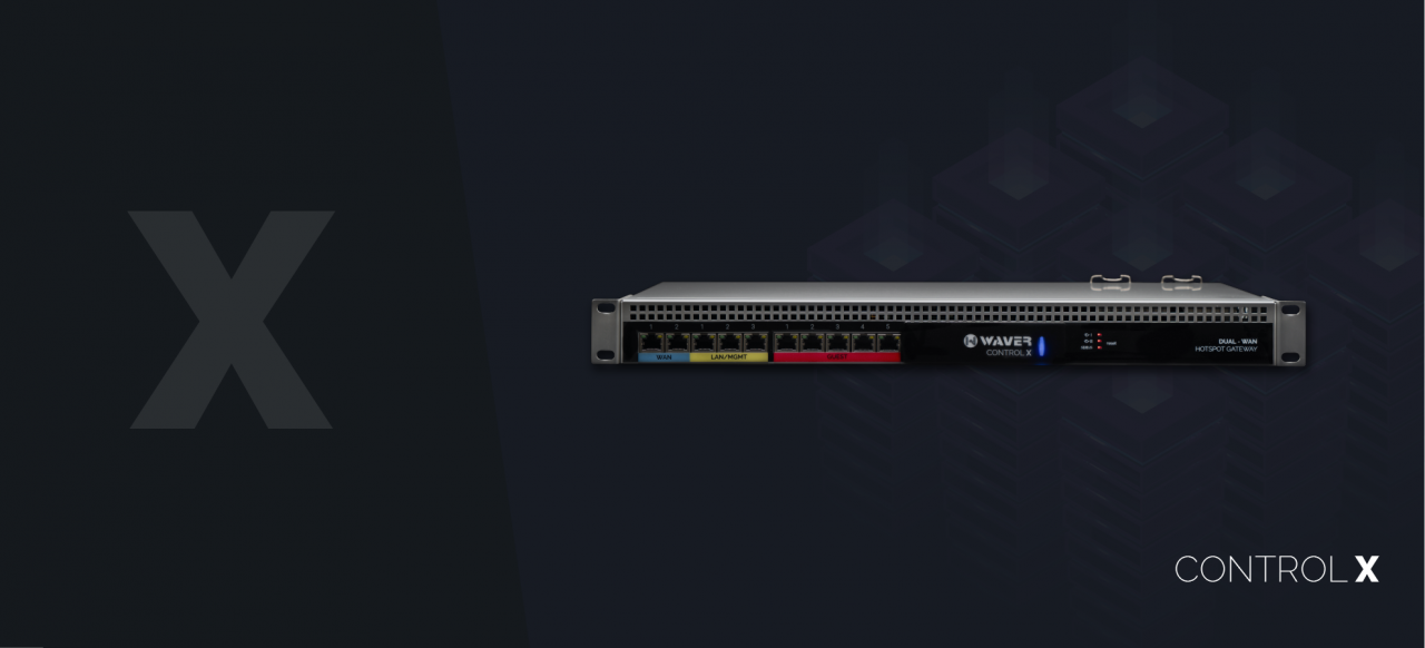 WAVER ControlX Dual-WAN Hotspot Gateway - Waver USA